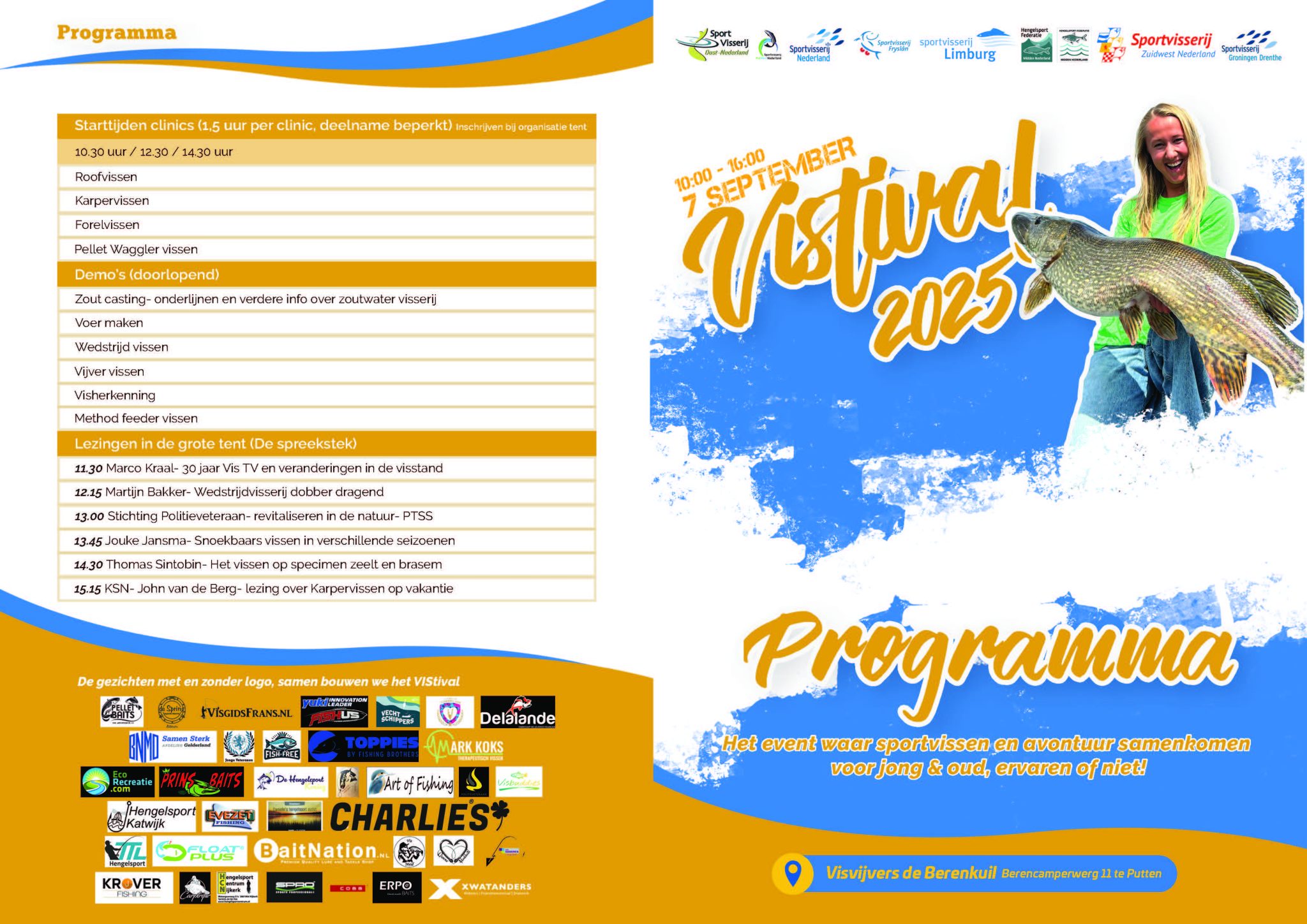 Volledige VIStival-programma bekend – met praktische reisinformatie! - Sportvisserij Zuidwest ...